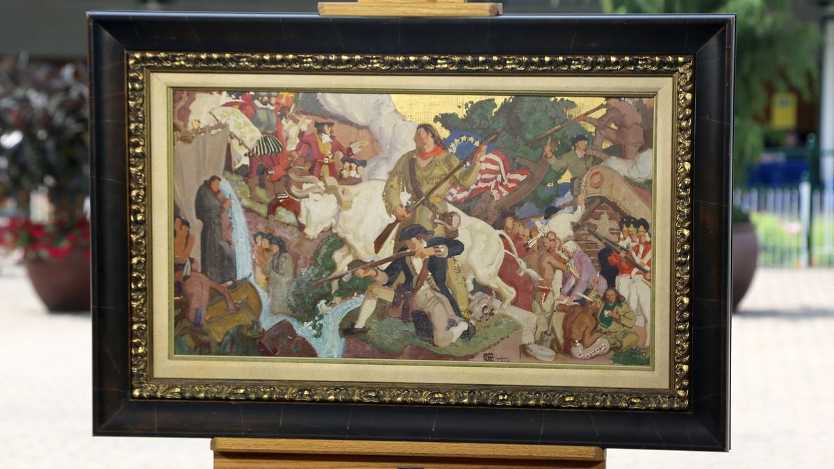 Appraisal: Dean Cornwell Mural Study, ca. 1941 | Antiques Roadshow ...