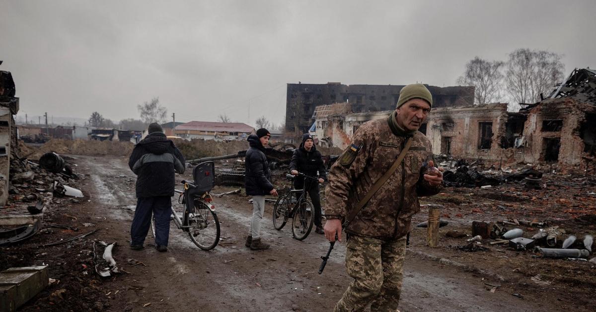 PBS News Hour | Residents of Trostyanets reeling after Russian ...