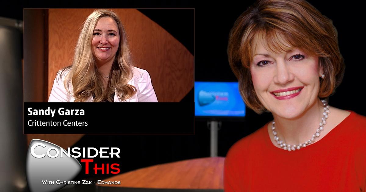 Consider This with Christine Zak Edmonds | S03 E21: Sandy Garza | Crittenton Centers | Season 3 ...