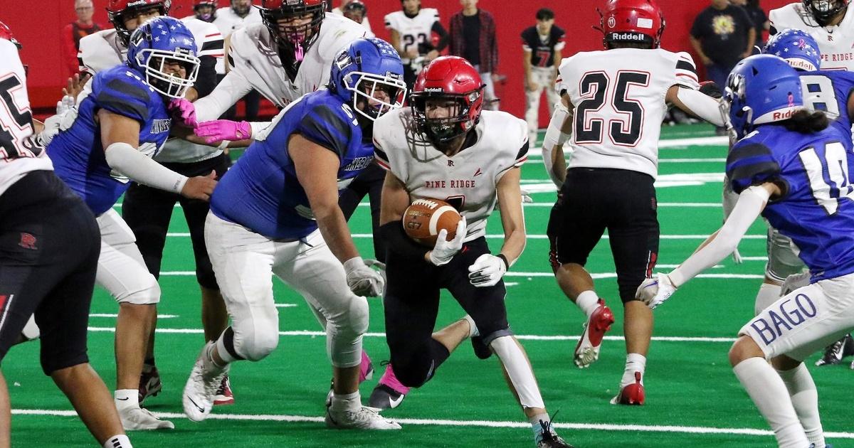 High School Activities | 2024 All Nations 9A Football | Pine Ridge vs ...