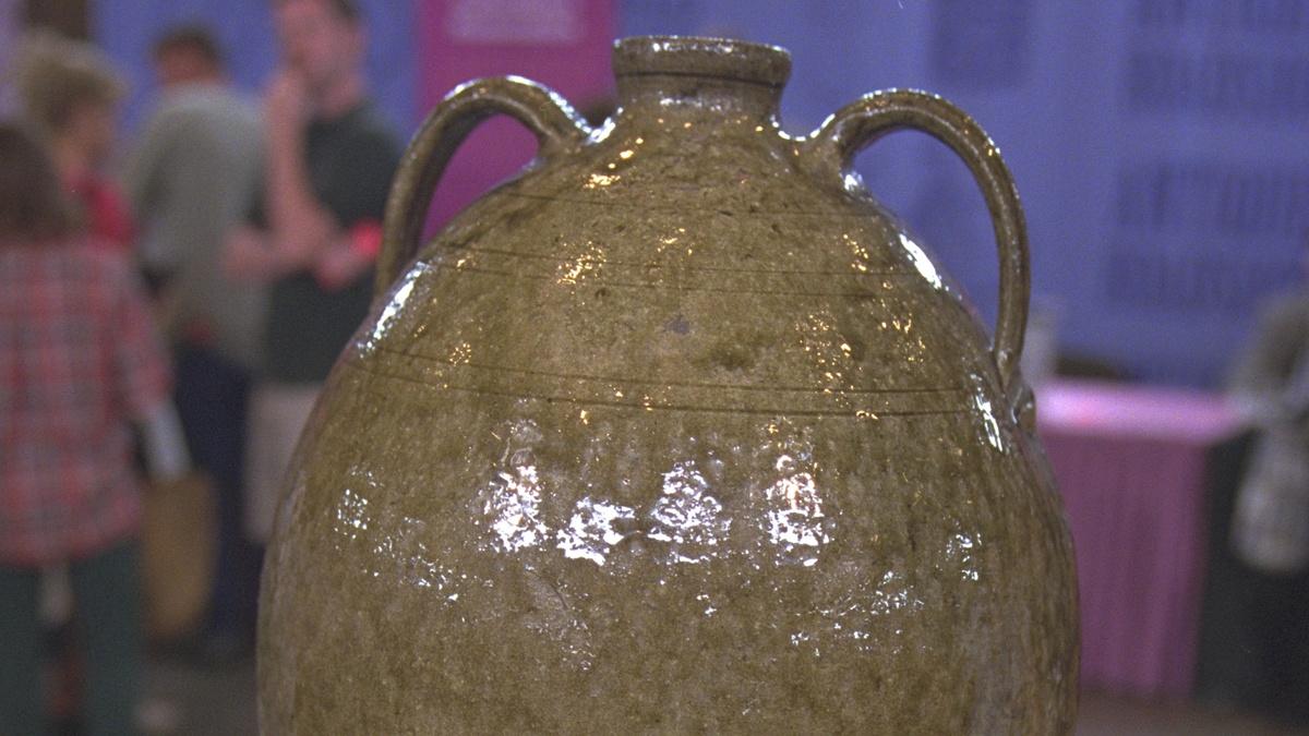 Appraisal: Late 19th-Century Southern Alkaline Glaze Jug | Antiques ...