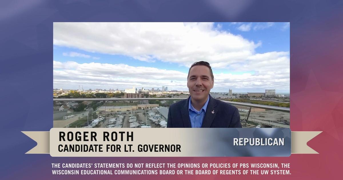 PBS Wisconsin Public Affairs | 2022 Candidate Statement: Roger Roth | PBS