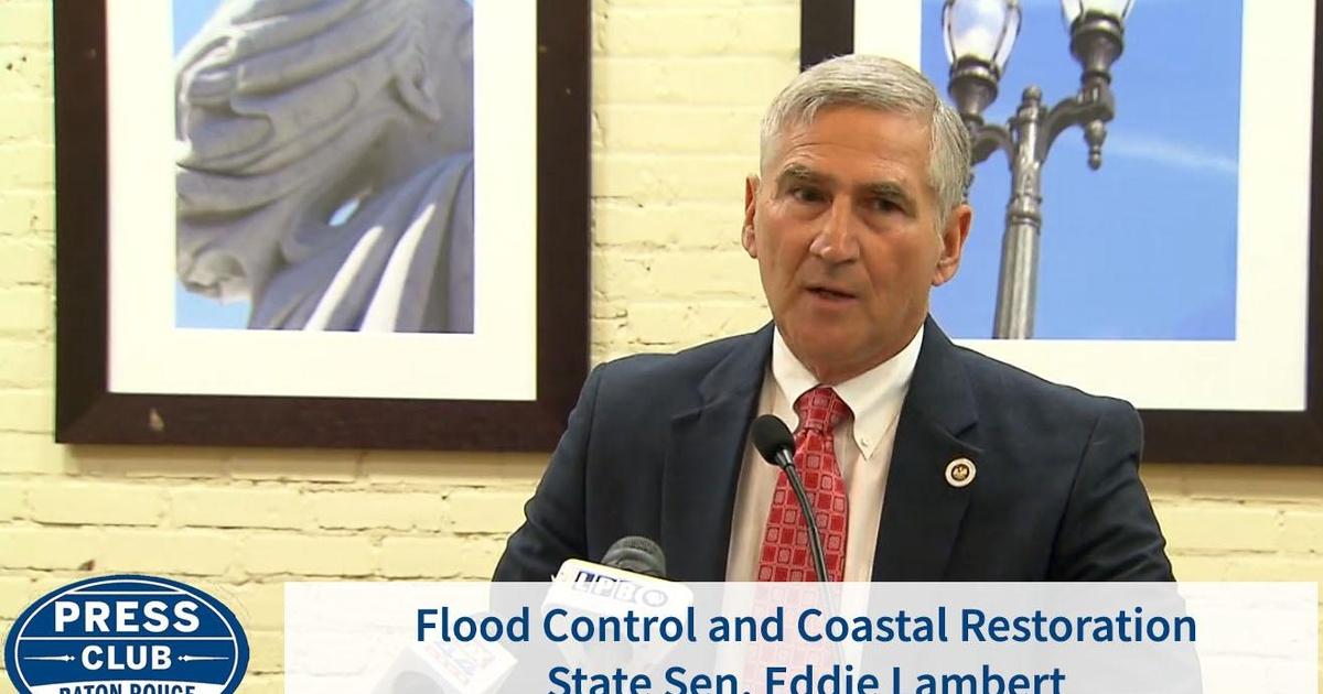 Press Club | Flood Control | State Sen. Eddie Lambert | Season 15 | PBS