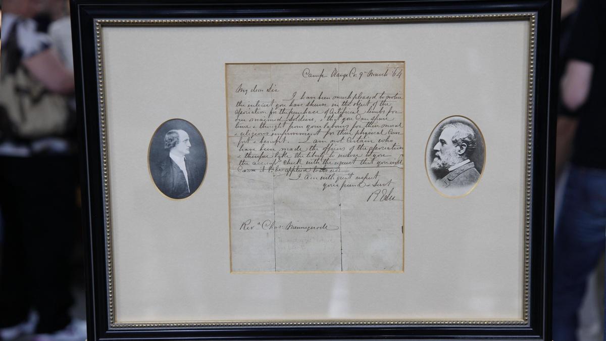 Appraisal: 1864 Robert E Lee Letter | Antiques Roadshow | THIRTEEN ...