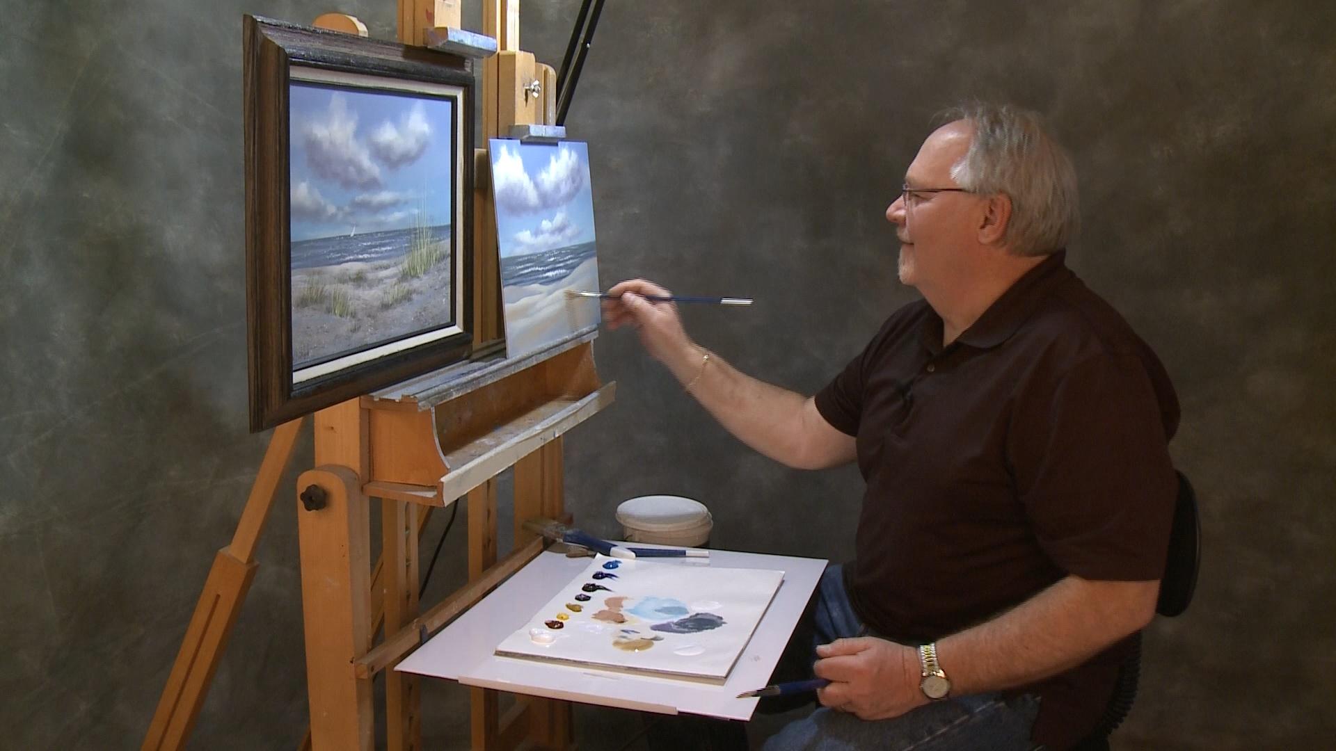 Ocean Afternoon (Part 1) | Painting with Wilson Bickford | ALL ARTS