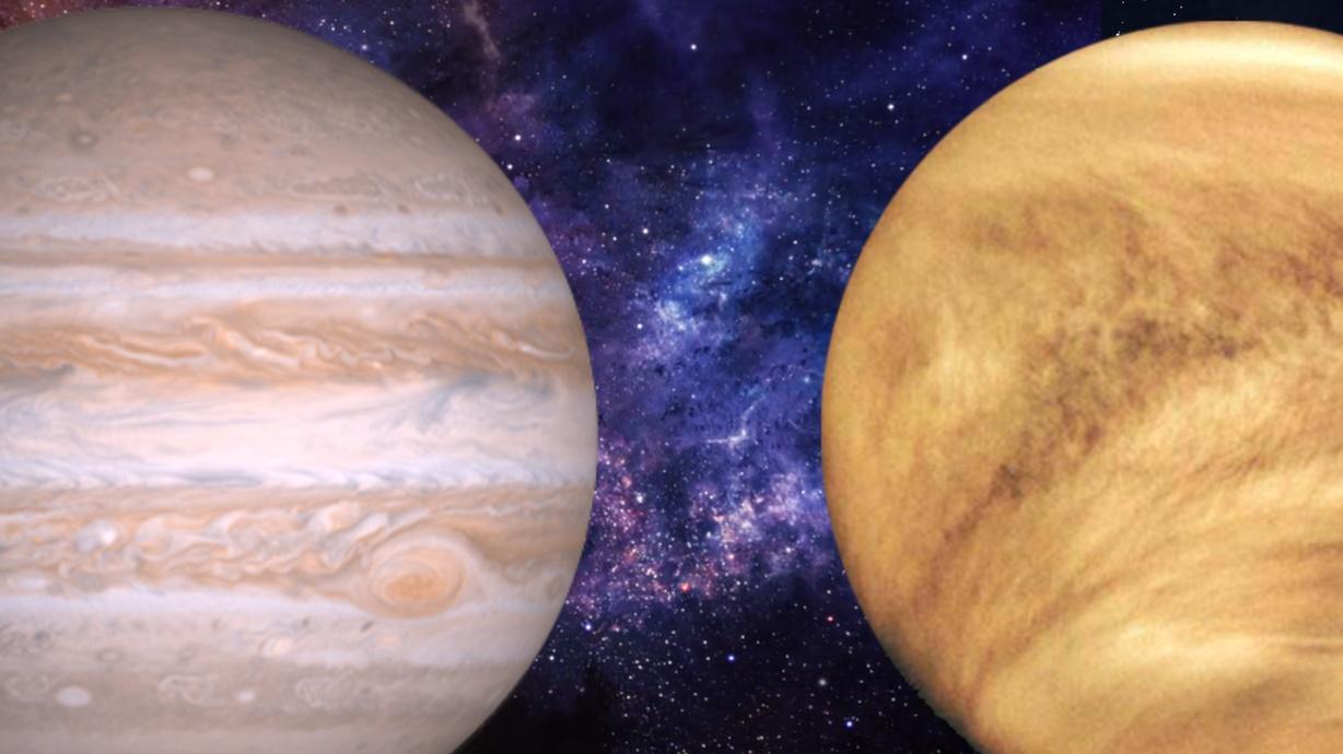 Venus and Jupiter Conjunction | February 13 - February 19 | Watch on ...