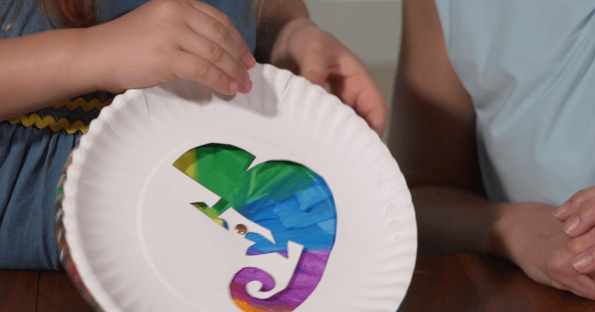 Crafts for Kids | Craft a Color Changing Chameleon | Season 2 | Episode ...