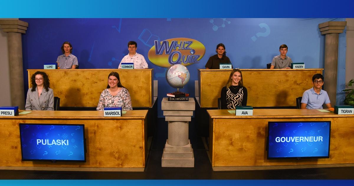 Whiz Quiz | Pulaski vs. Gouverneur 2022 | Season 42 | Episode 7 | PBS Whiz Quiz | Pulaski vs. Gouverneur 2022 | Season 42 | Episode 7 | PBS
