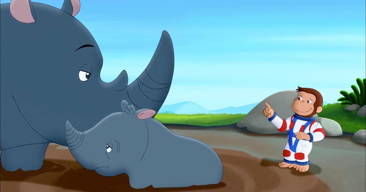 Curious George | Helping the Rhino | PBS