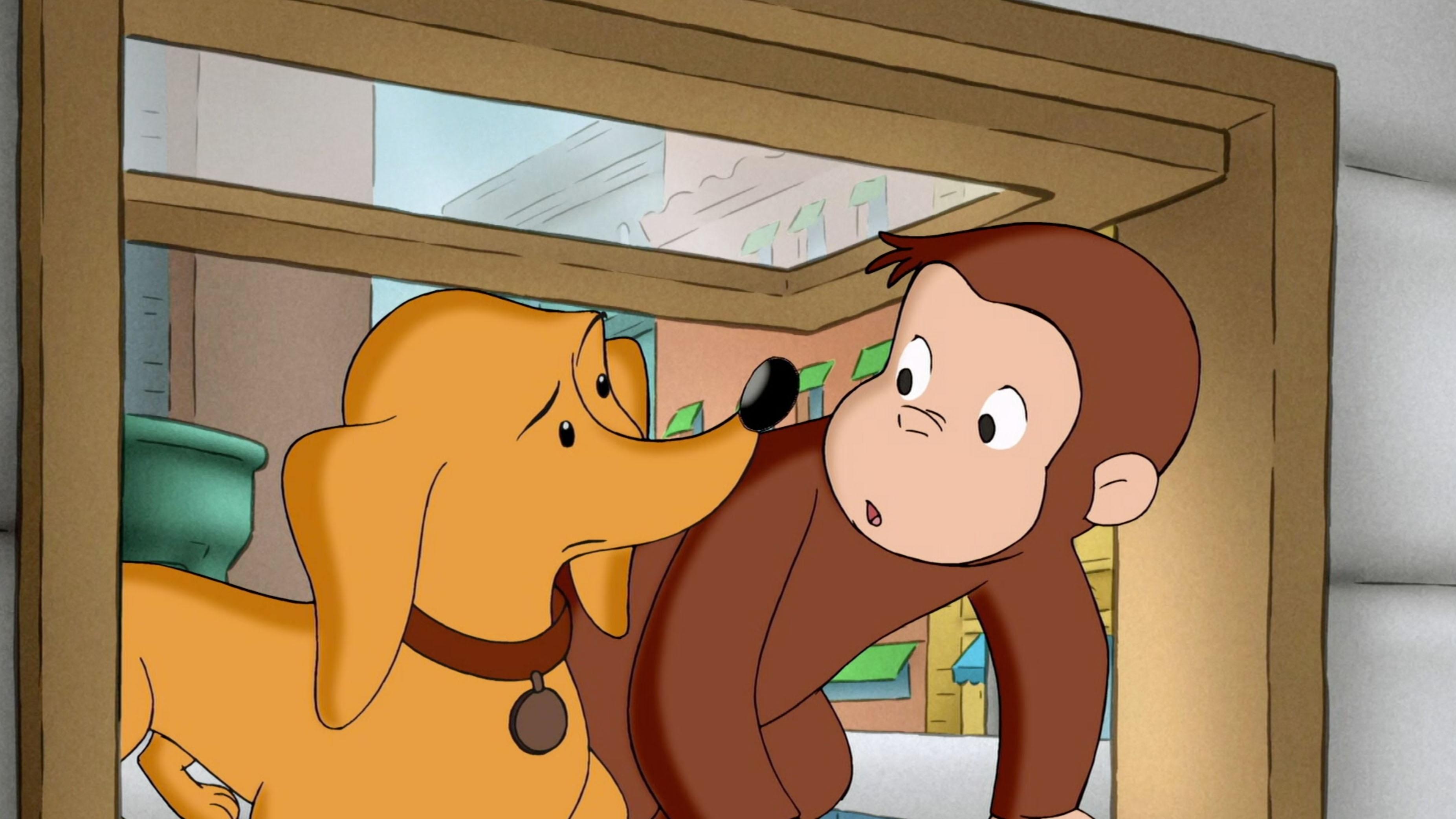 Curious George Doorman And Hundley