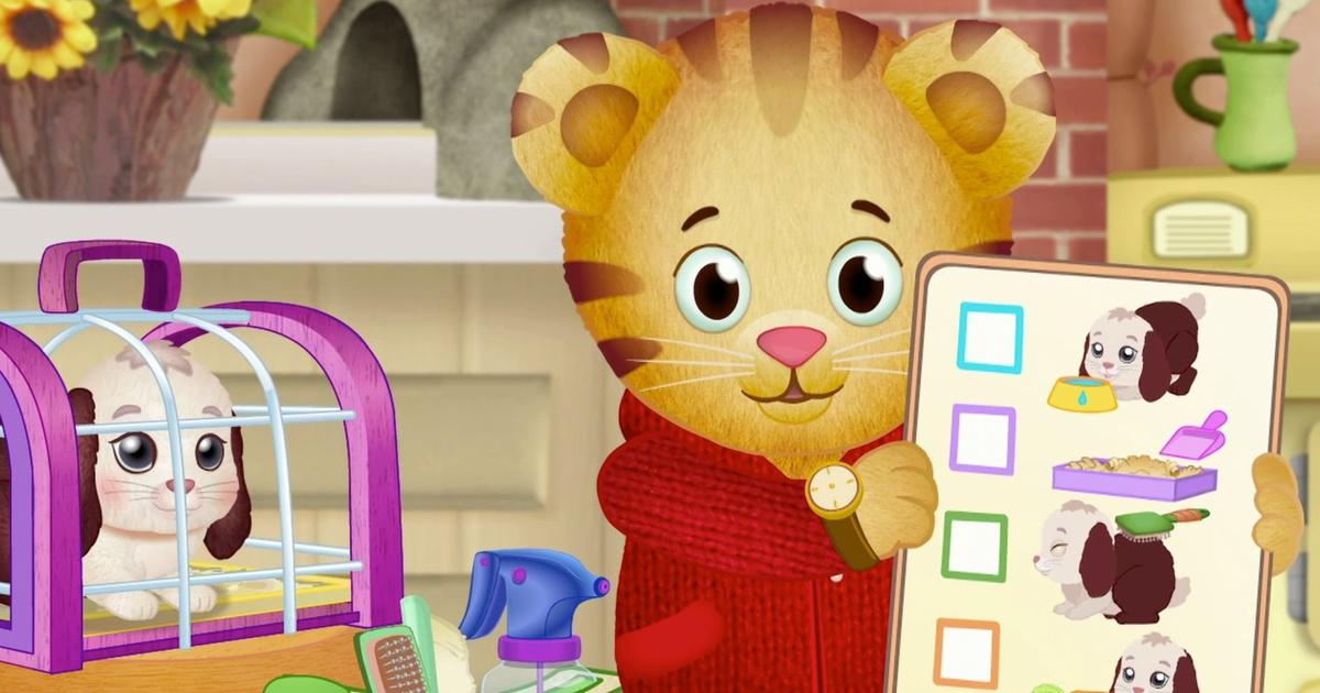 Daniel Tiger's Neighborhood | Daniel Takes Care of Snowball/Margaret's Bathtime | Season 2 ...