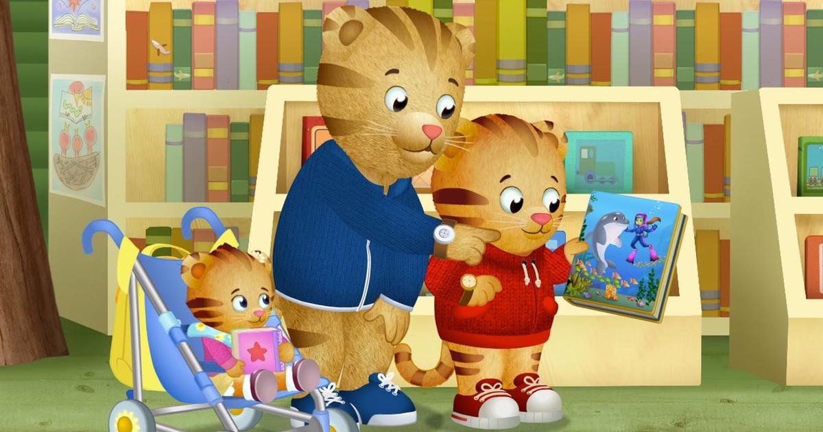 Daniel Tiger's Neighborhood | No "Tigey" Books at the Library | Season ...
