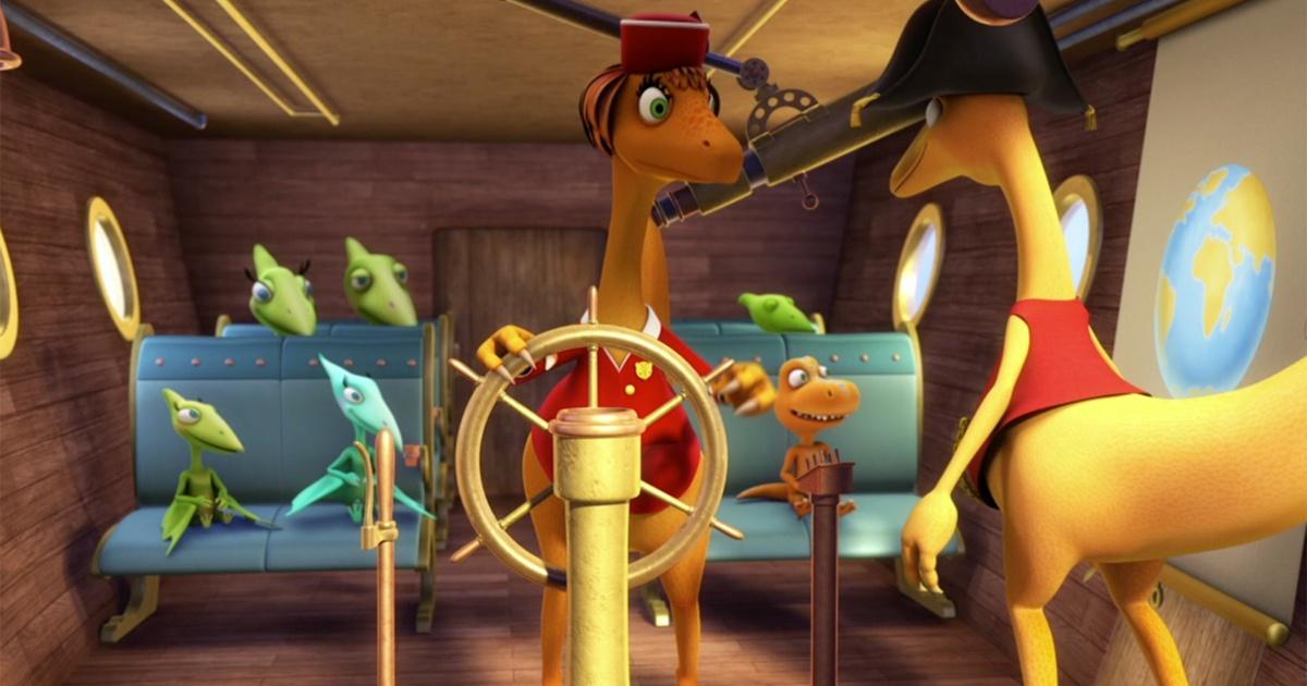 Dinosaur Train | Pangaea in the Triassic Time Period | Season 3 ...