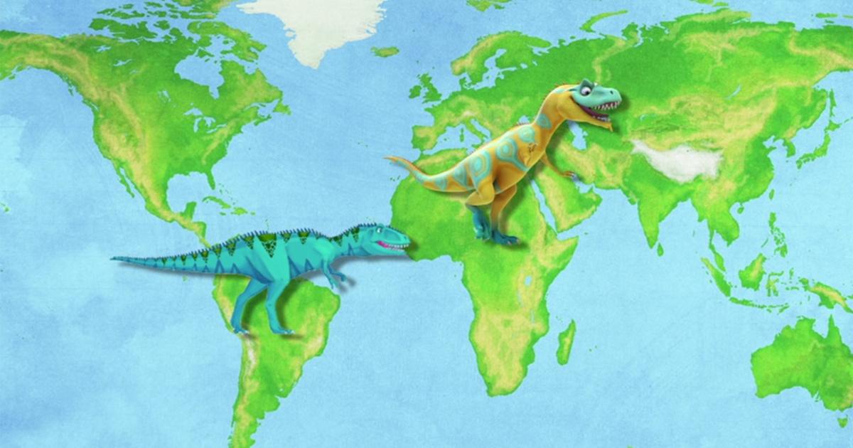 Dinosaur Train | Dinosaur Discoveries: Continents | Season 3 | Episode ...