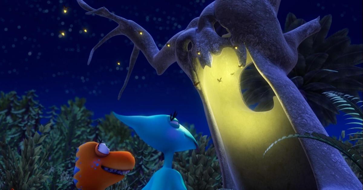 Dinosaur Train | Fireflies and the Spooky Tree | PBS