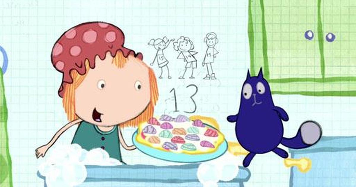 Peg + Cat | Math in the Bath - Rock Pizza | Season 1 | PBS