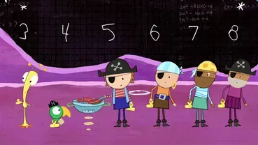 Peg + Cat | Ordinal Number Line | Season 1 | Episode 17 | PBS