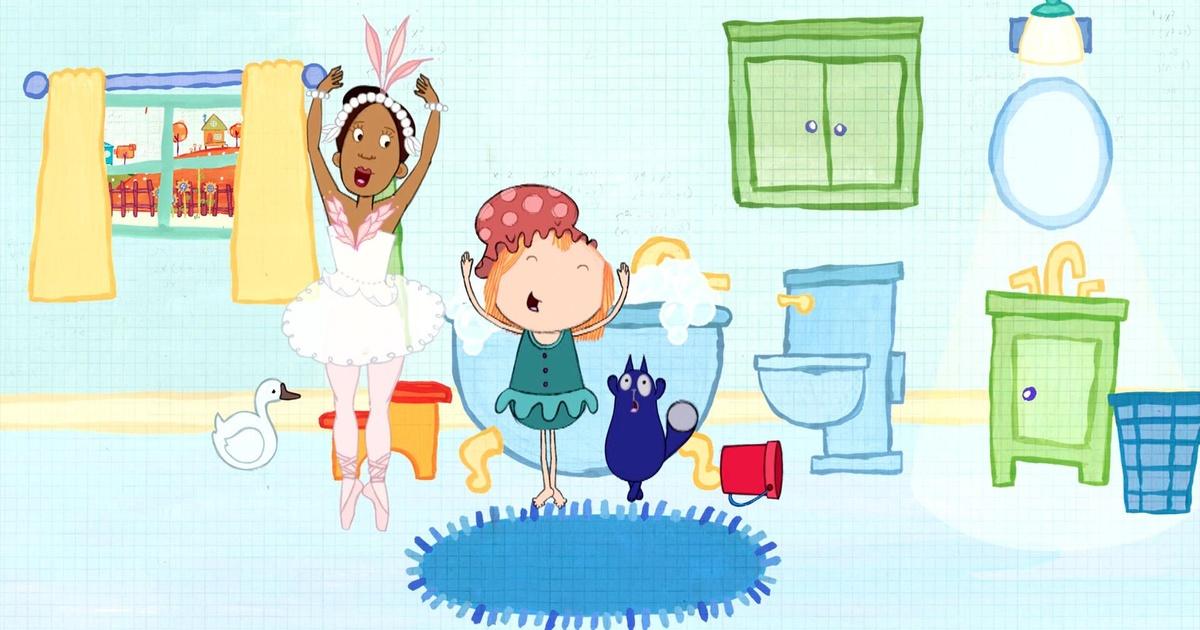 Peg + Cat | Math in the Bath - Misty Copeland | PBS