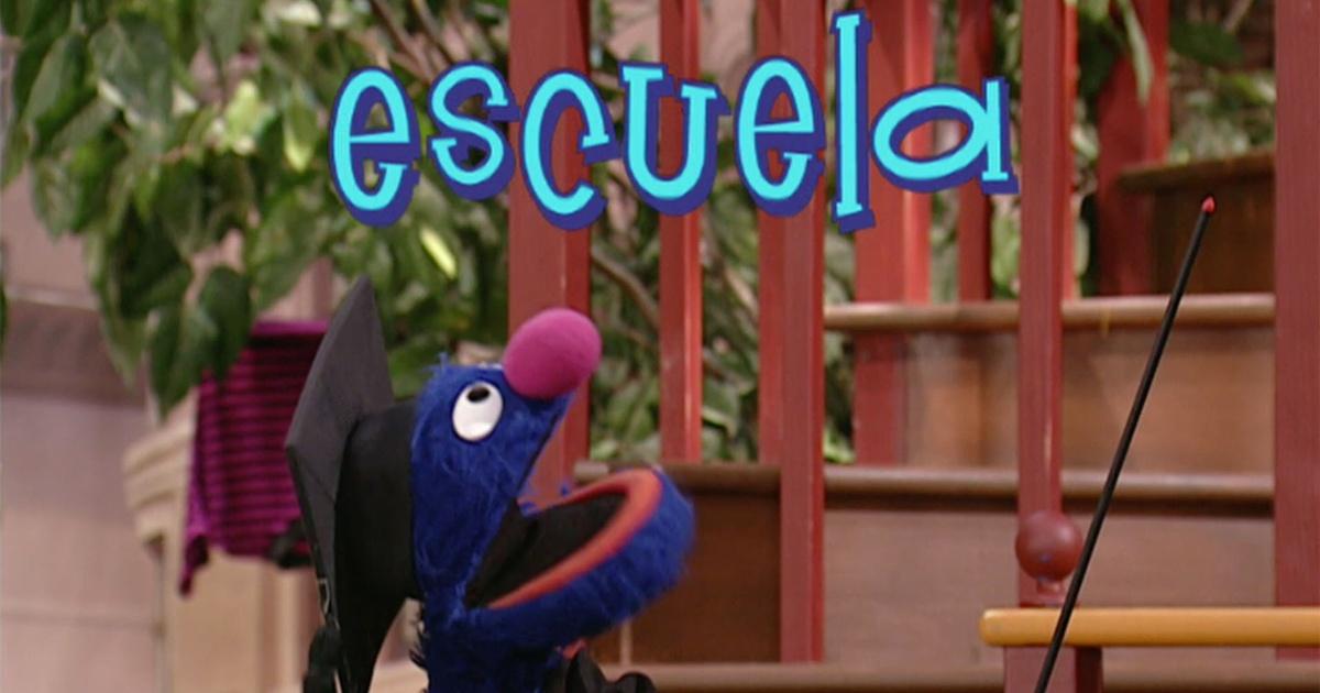 Sesame Street | Spanish Word of the Day: Escuela | PBS