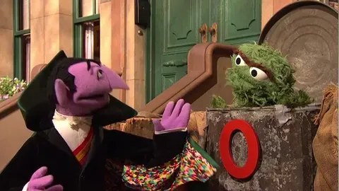 Sesame Street | The Count Counts to Zero | PBS
