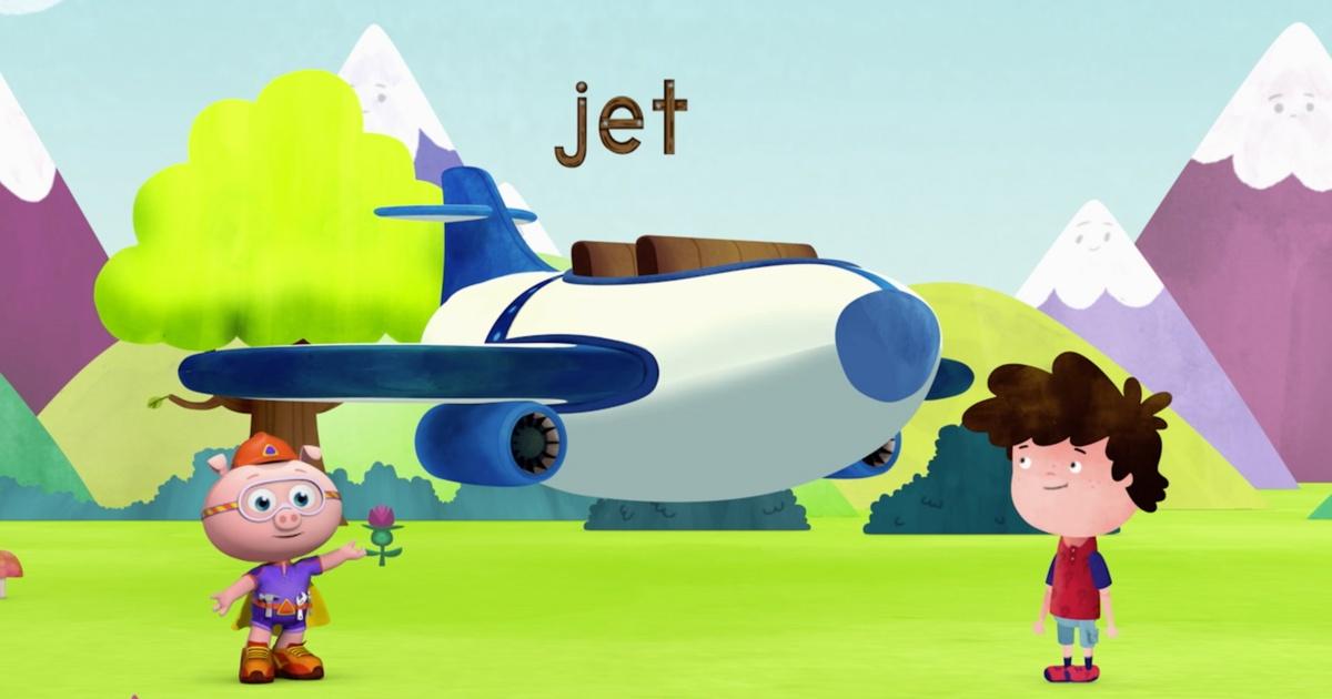 SUPER WHY! | Alpha Pig Builds a Jet | Season 3 | PBS