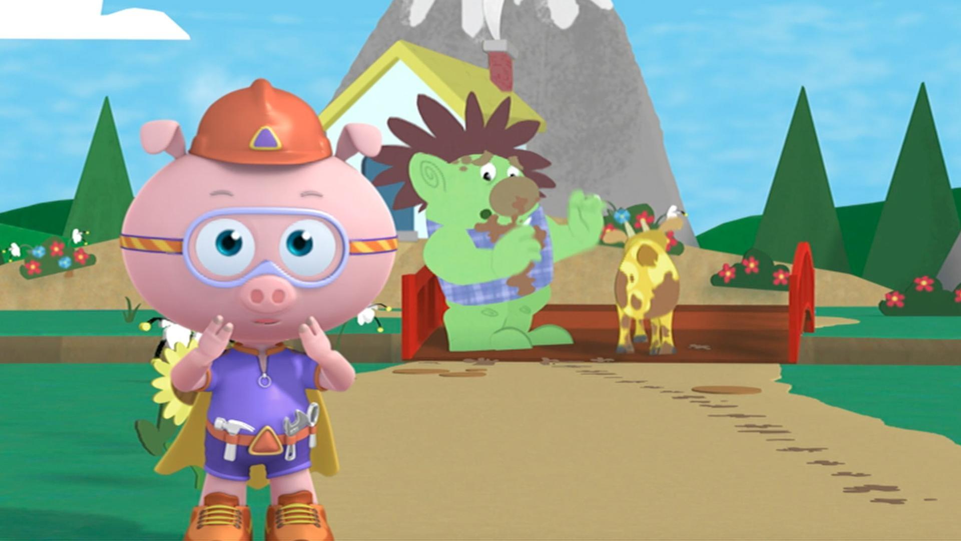 Alpha Pig Rescues Little Goat | Watch online at WTTW.com