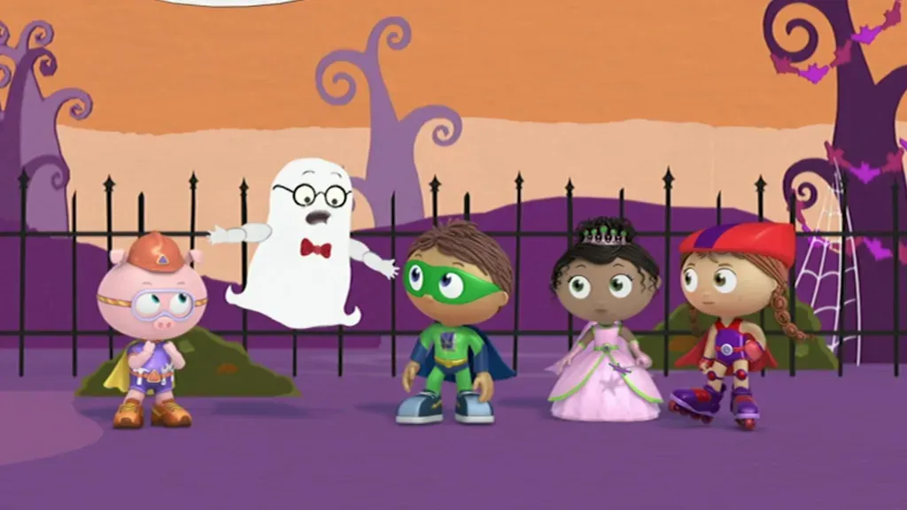 SUPER WHY! | The Ghost Who Was Afraid of Halloween | Season 1 | Episode ...