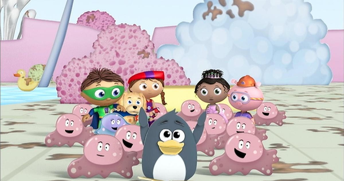 SUPER WHY! | Webby in Bathland | Season 2 | Episode 2 | PBS