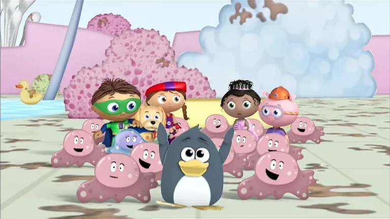 SUPER WHY! | Webby in Bathland | Season 2 | Episode 2 | PBS