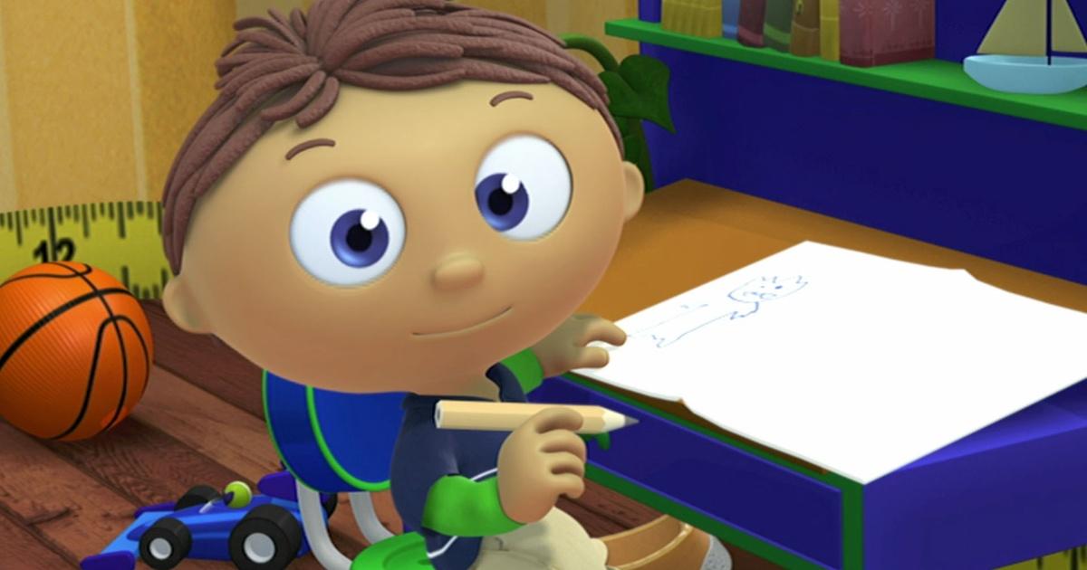 SUPER WHY! | Whyatt Doodles a Picture! | PBS