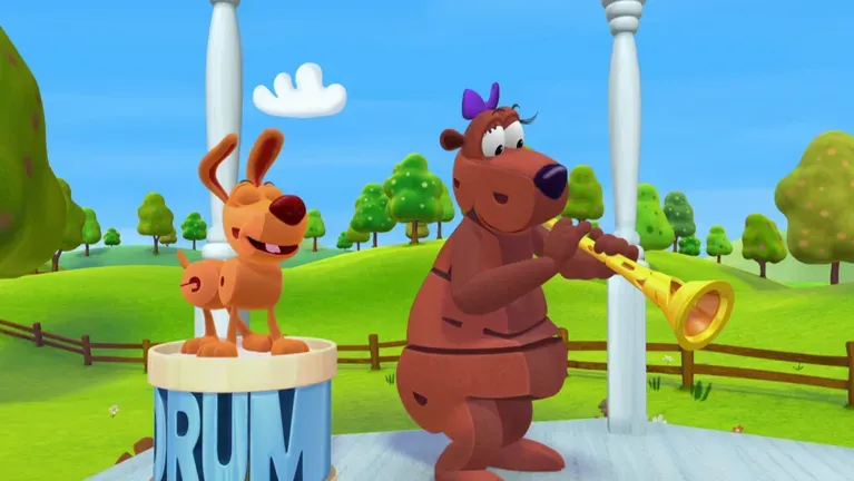 Word World | Dancing Dog/Pig's Big Moonlight Feast | Season 1 | Episode ...