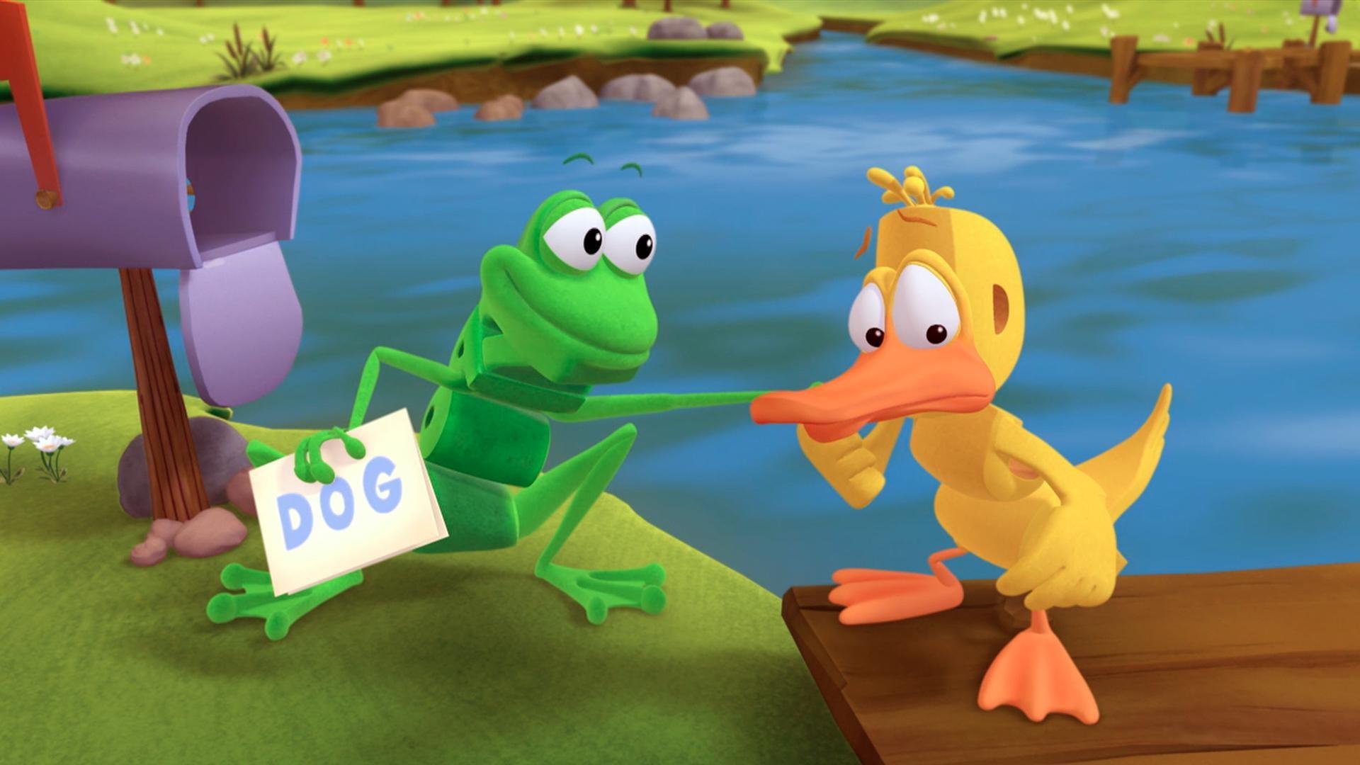Frog and Duck are Invited to a Sleepover! | Watch online at WTTW.com