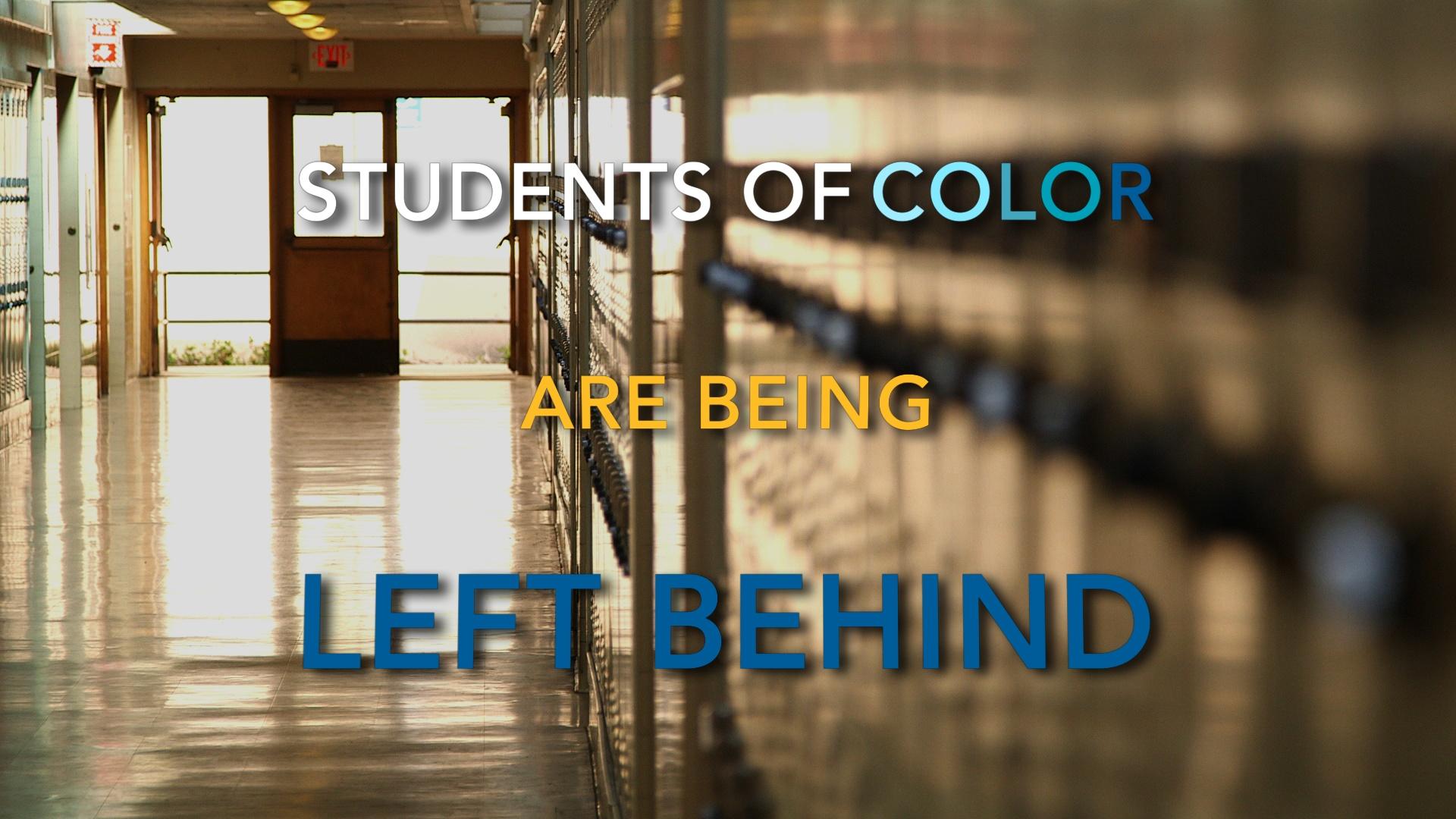 Students of Color: Left Behind | America By The Numbers | THIRTEEN ...