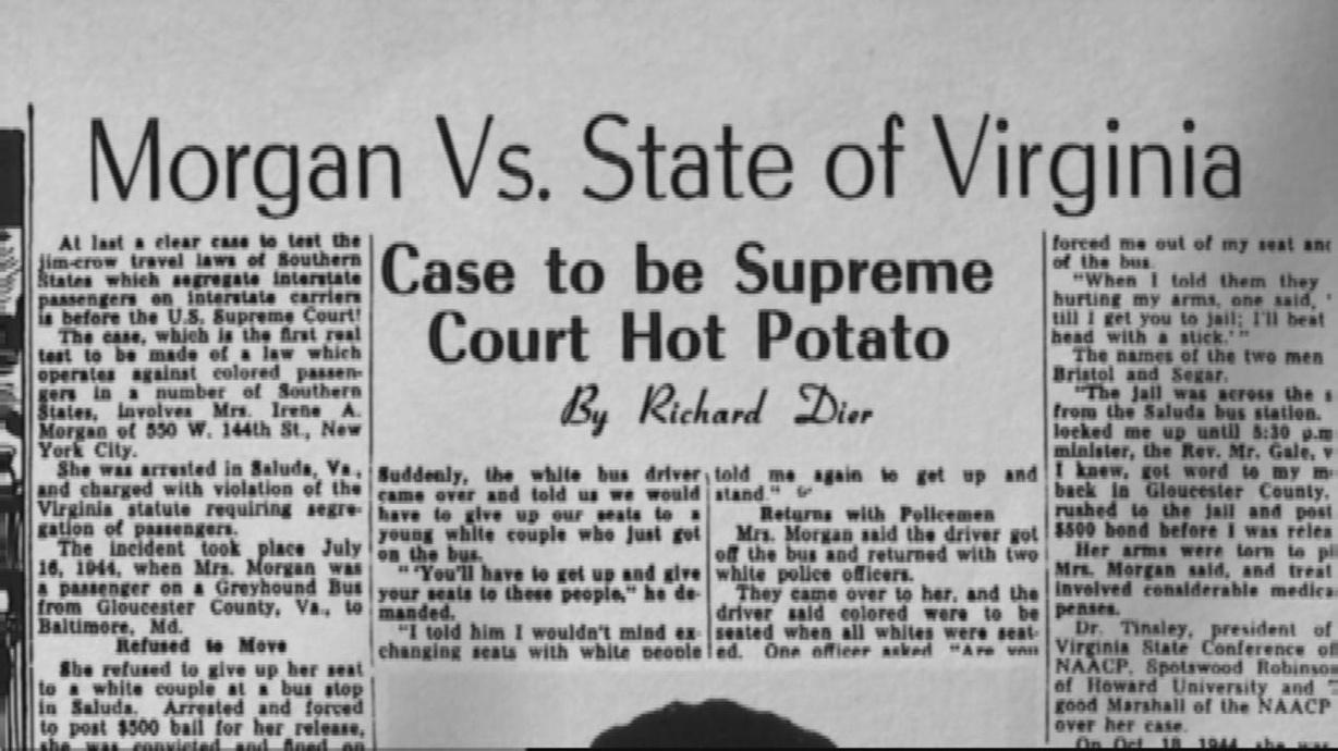 Before Rosa Parks, There Was Irene Morgan | Watch on PBS Wisconsin