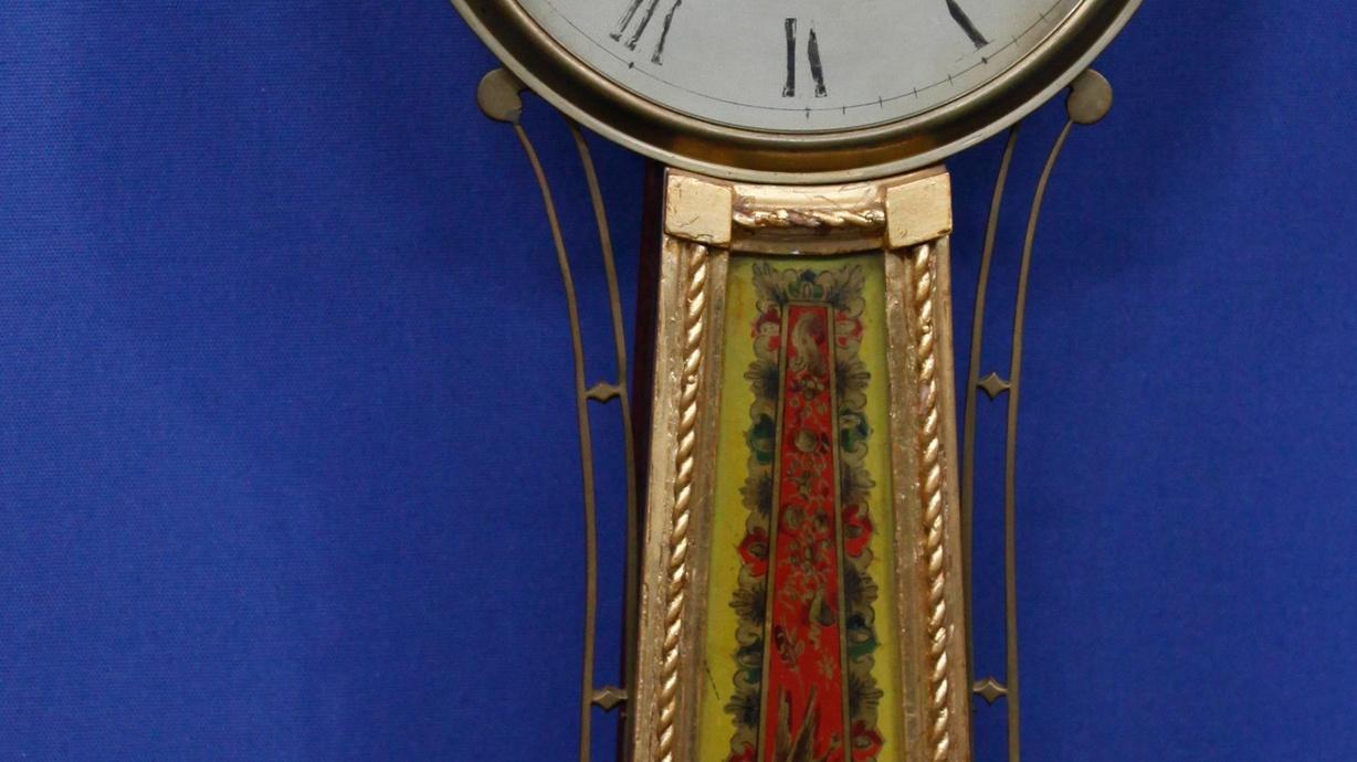 Appraisal: Aaron Willard Jr. Banjo Clock, ca. 1820 | Watch on PBS Wisconsin