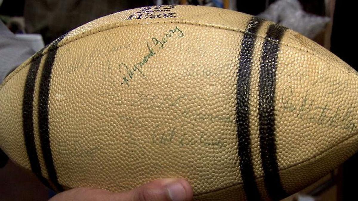 Appraisal: 1958 Signed Baltimore Colts Football | Antiques Roadshow ...