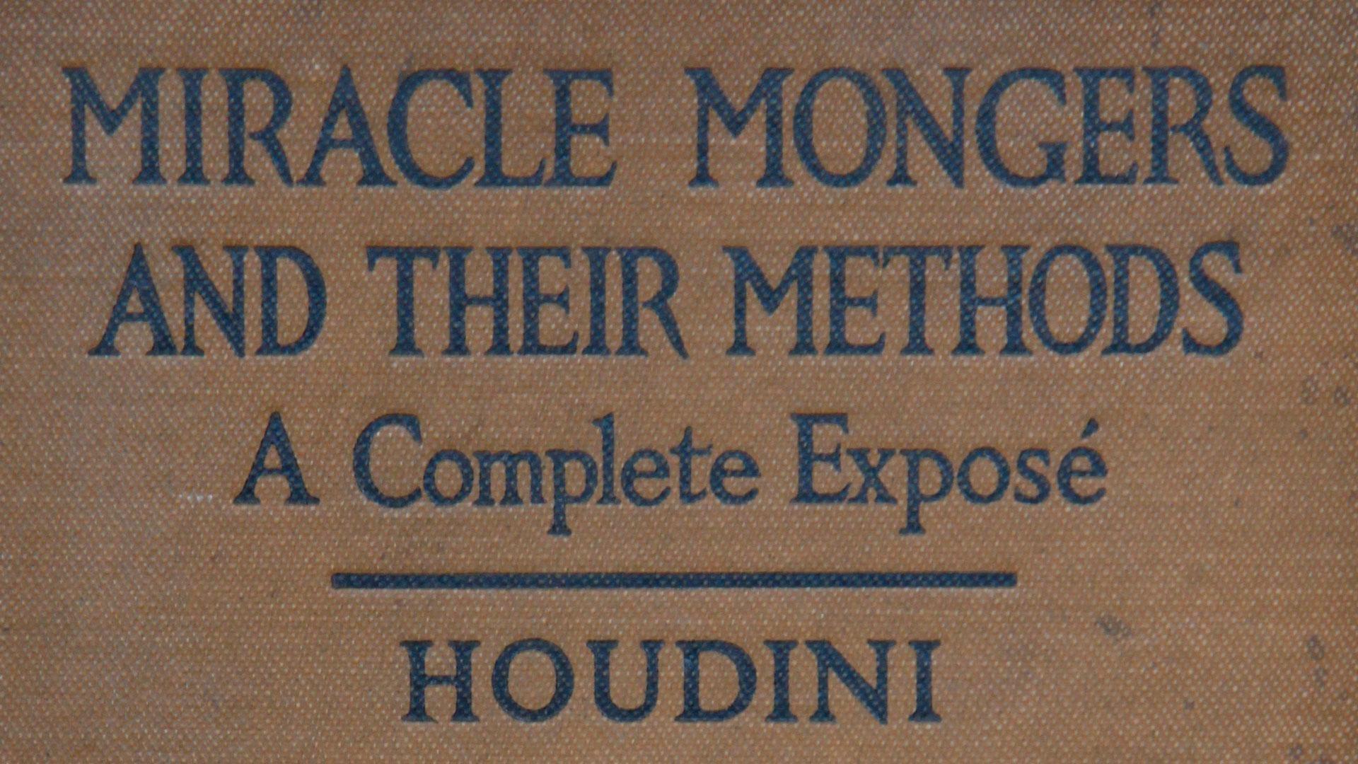 Appraisal: 1920 Inscribed Harry Houdini Book | Antiques Roadshow | WLIW
