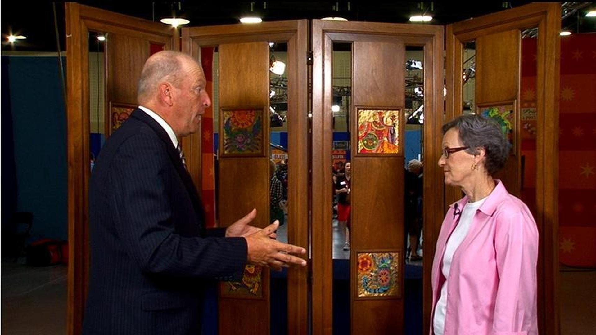 Web Appraisal: 1960 Edith Meyer Enamel Screen | Antiques Roadshow ...