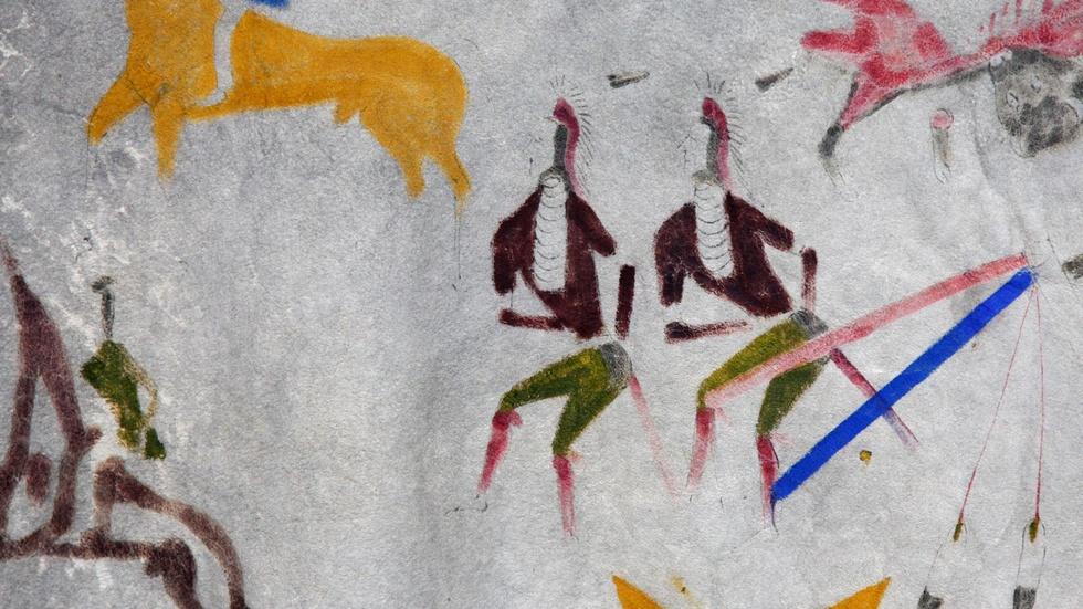 Antiques Roadshow - Appraisal: Shoshone Painted Elk Hide, ca. 1895 ...