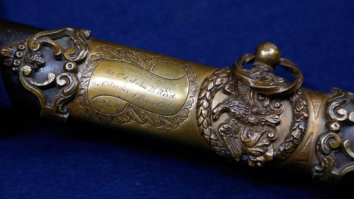 Appraisal: 1865 Union Soldier Presentation Sword | Antiques Roadshow ...