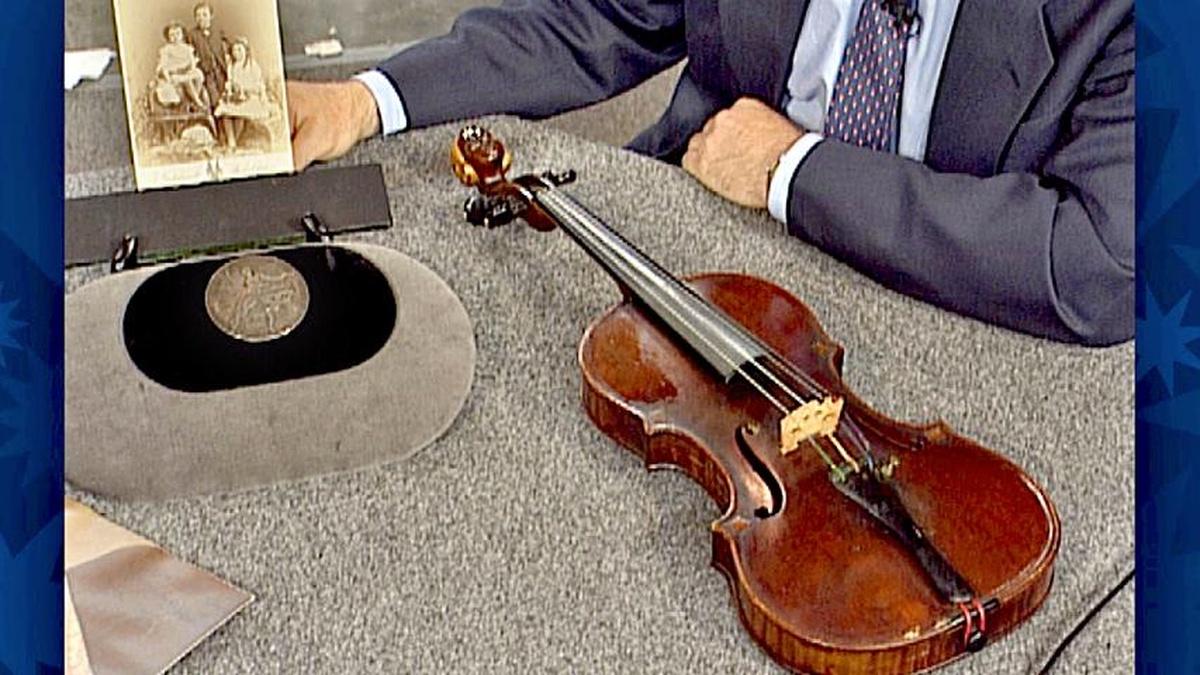 Appraisal: 1877 Charles Francis Albert Violin | Antiques Roadshow ...