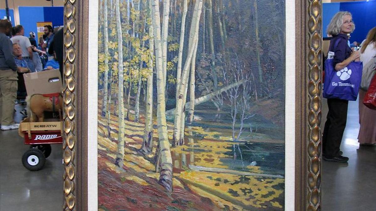 Appraisal: Joseph Fleck Taos Landscape, ca. 1927 | Antiques Roadshow ...