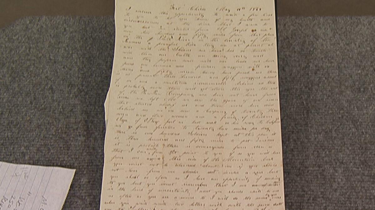 Appraisal: 1849 Gold Rush Letter | Antiques Roadshow | THIRTEEN - New ...