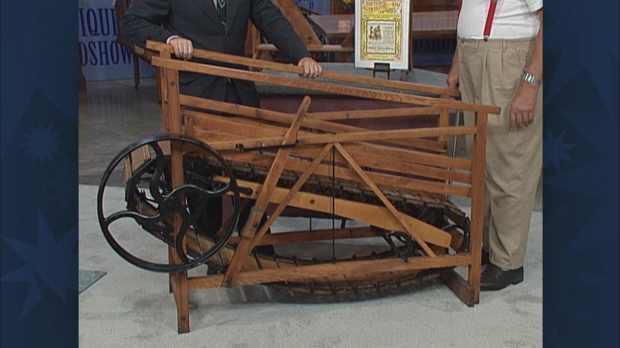 Appraisal: Farm Animal Treadmill, ca. 1900 | Watch on PBS Wisconsin