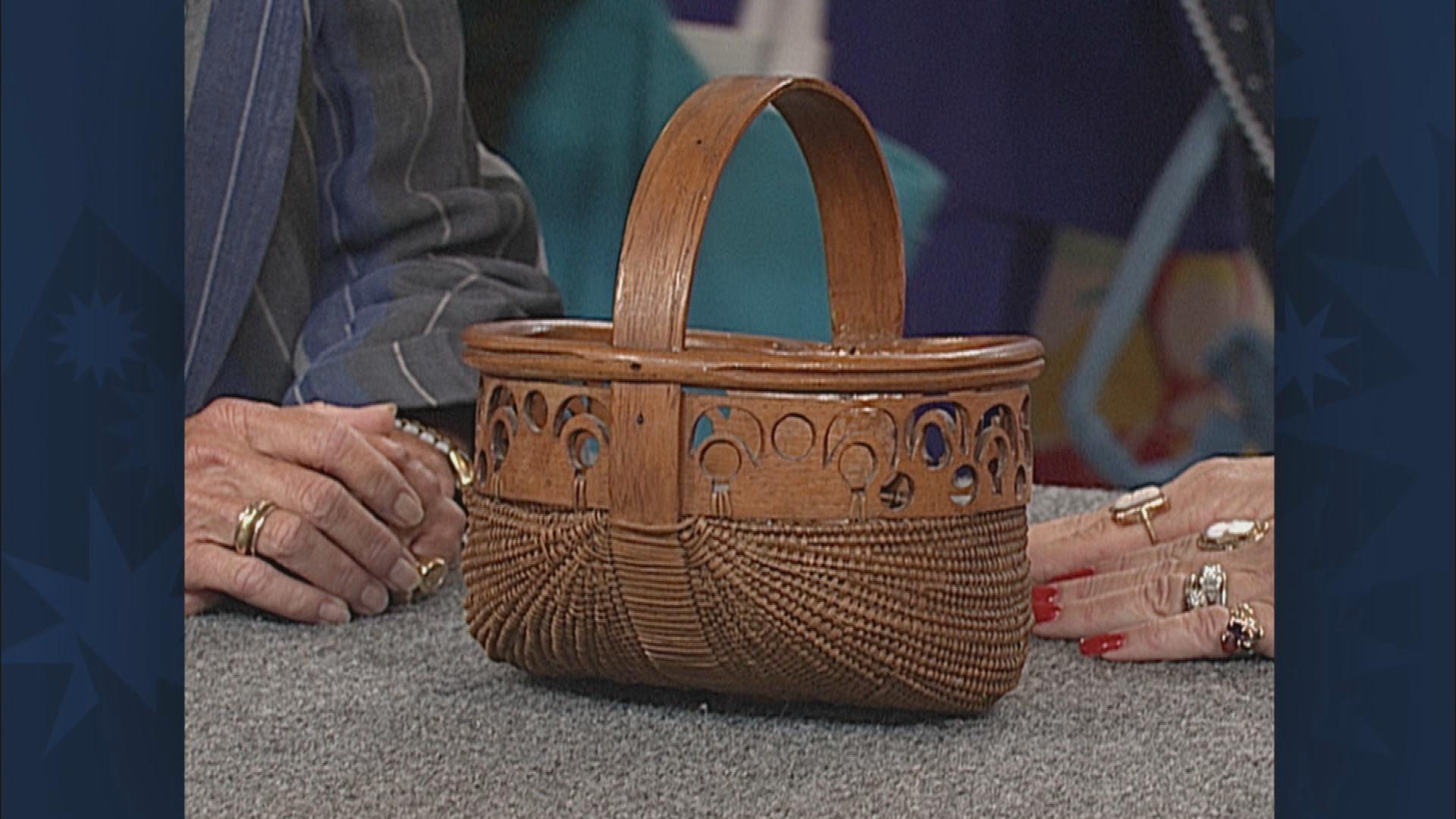 Appraisal: 19th-Century Southern Basket | Antiques Roadshow | THIRTEEN ...