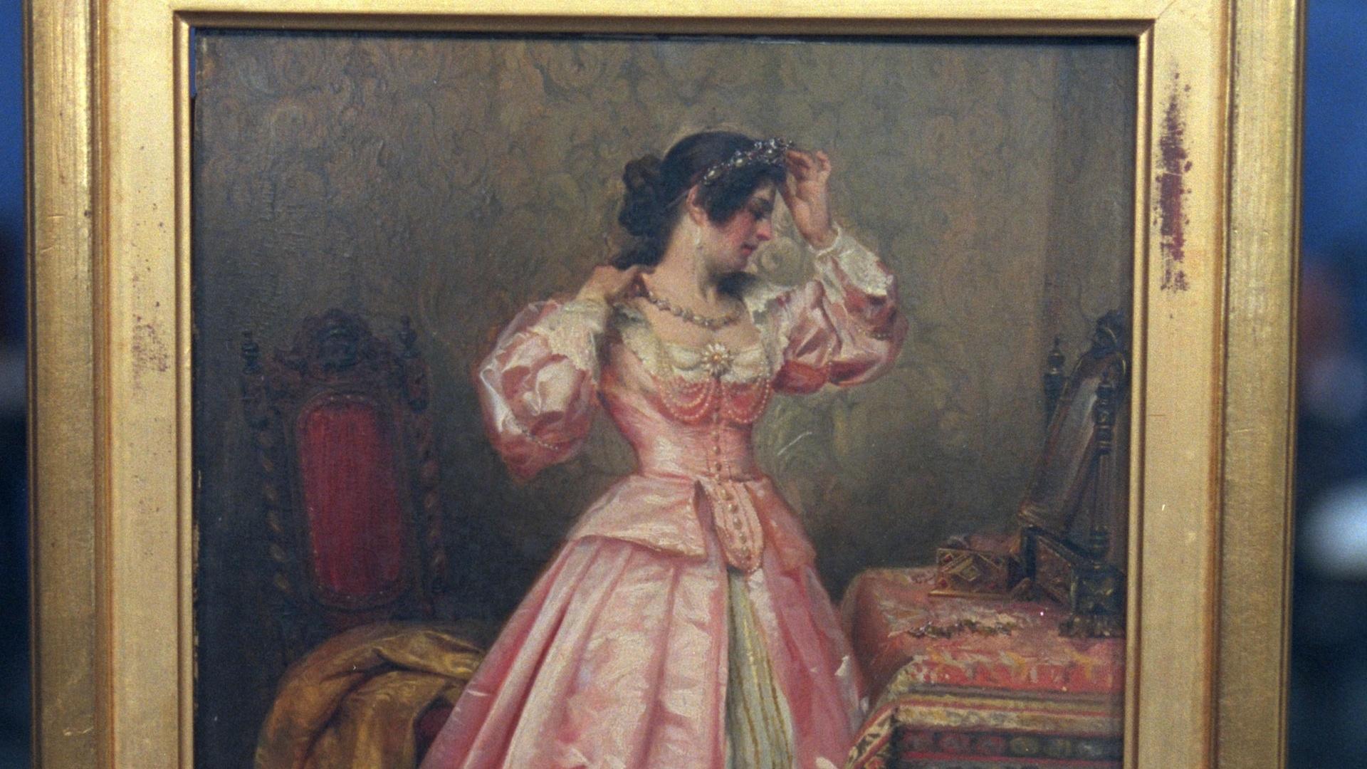 Appraisal: Ignacio de Leon y Escosura Painting, ca. 1875 | Antiques ...