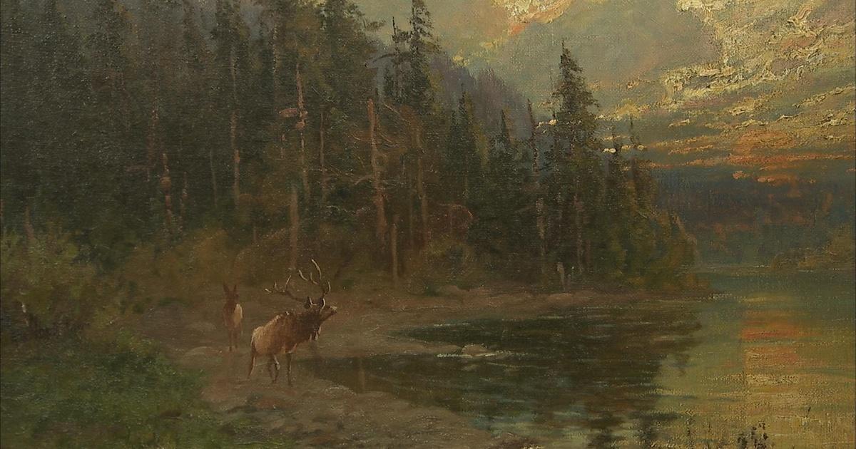 Antiques Roadshow | Appraisal: John Fery Oil Painting, ca. 1895 ...