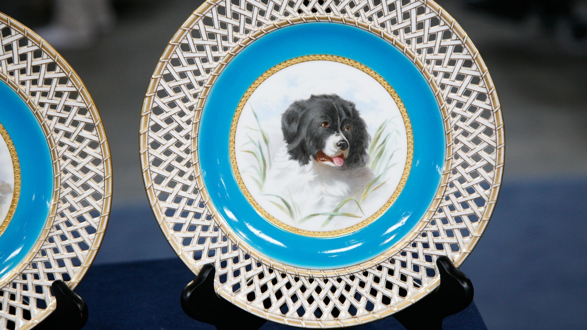 Appraisal: Minton Landseer Plates, ca. 1875 | Antiques Roadshow ...