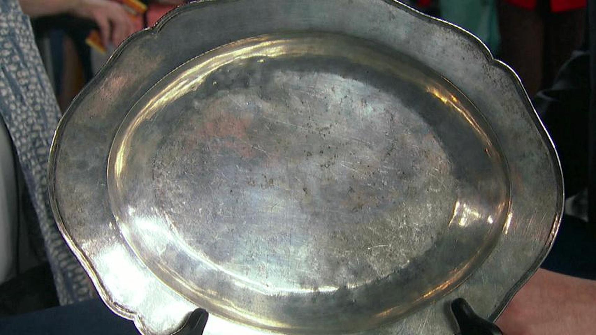 Appraisal: Late 17th-Century American Silver Basin | Antiques Roadshow ...