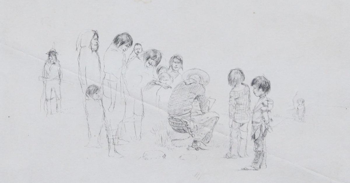 Antiques Roadshow | Appraisal: 1888 Charles Russell Drawing | Season 17 ...